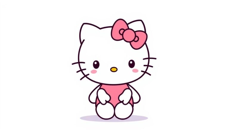 Learn How to Draw Hello Kitty - Easy Step Guide